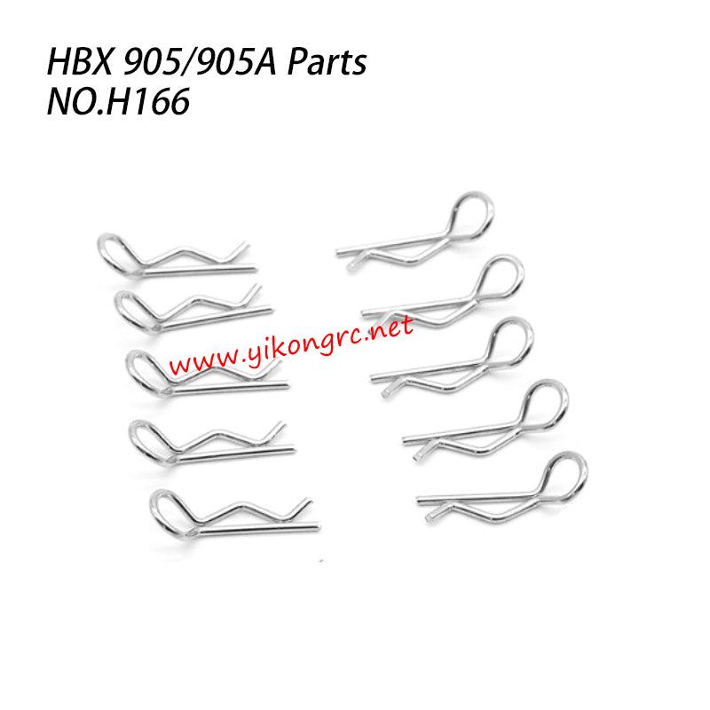HBX 905A RC Car Parts Body R-Clips H166 – yikongrc