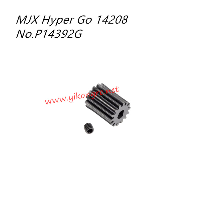 MJX Hyper Go 14208 RC Car Parts Motor Output Gear P14392G – yikongrc