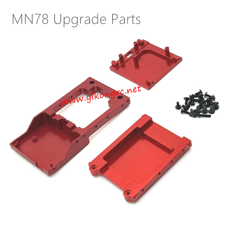 MN Model MN78 Upgrade Parts Front compartment, Tail beam, Motor mount ...