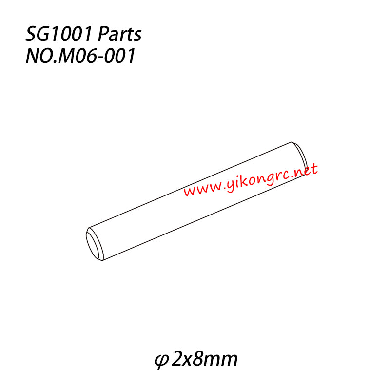 Pinecone Forest SG-1001 RC Car Parts Pin (Φ2x8mm) M06-001 – yikongrc