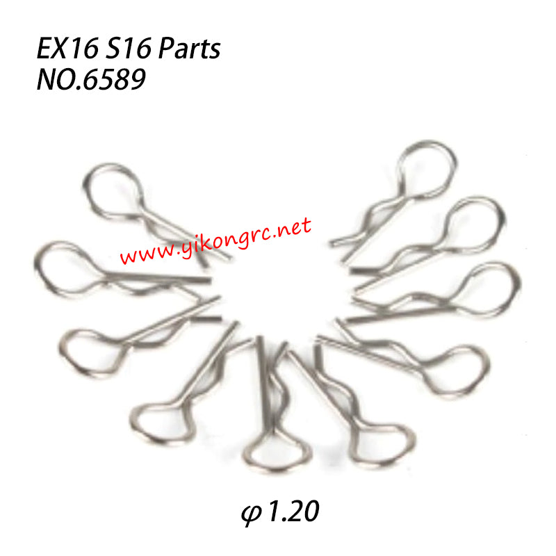 ZD RACING S16 Rocket Parts Φ1.20 R Pin Set 6589 – yikongrc